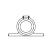 Interclamp 146 Side Palm Tube Clamp from £10.47