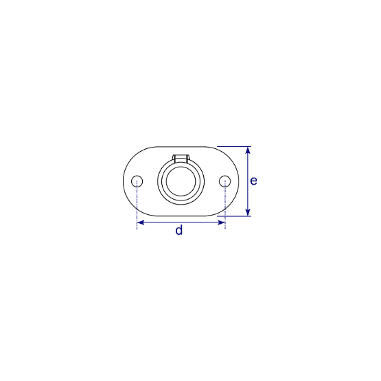 Interclamp 132 Railing Base Flange Tube Clamp from £9.03